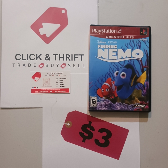Disney | Video Games & Consoles | Disney Pixar Finding Nemo Playstation ...